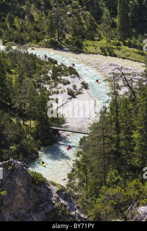A view on the upper reaches of the River Bure by a small Staithe with ...