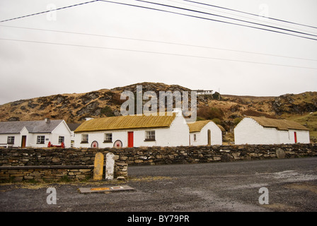 Folk Museum, Glencolmcille Village, County Donegal, Ireland Stock Photo ...