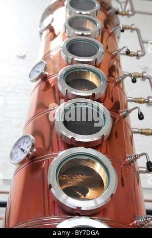 Gin distilling equipment Stock Photo - Alamy