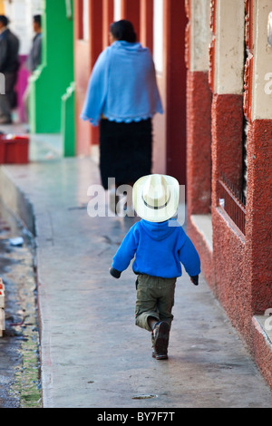 Grandmother And Granson San Cristobal De Las Casas Chiapas Mexico