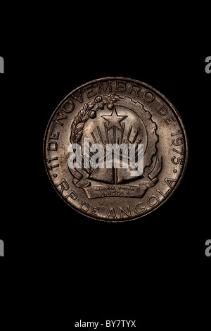 Kwanza coin - Angola Stock Photo - Alamy
