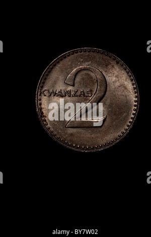 Angolan Coin - Kwanza Stock Photo - Alamy