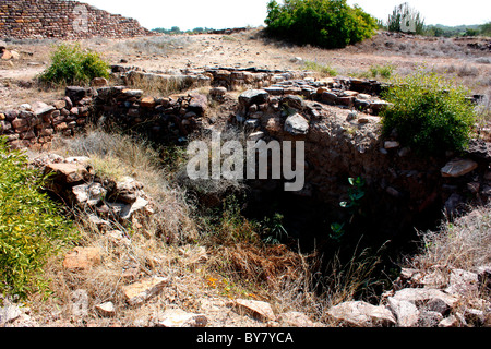Ruins of Harappa civilisation at Dholavira, Gujarat, India Stock Photo ...