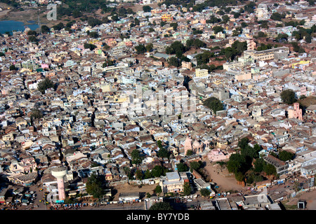 Aerial view of a village in Gujarat, India Stock Photo - Alamy