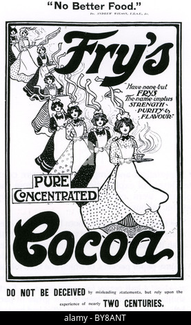 Frys Cocoa Advert Stock Photo - Alamy