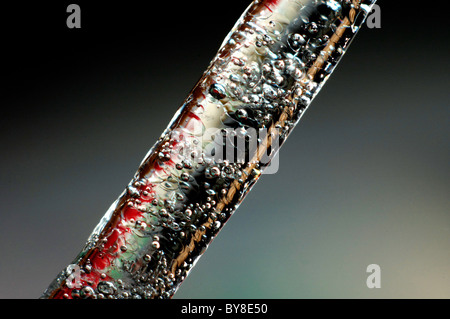 Light diffraction through ice Stock Photo - Alamy