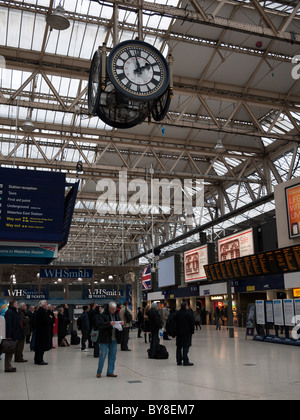 Waterloo Station Clock - 1 Stock Photo - Alamy