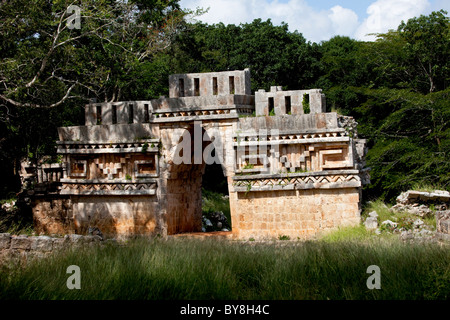 Gateway Arch, Labna, Mayan ruins, Yucatan, Mexico Stock Photo - Alamy