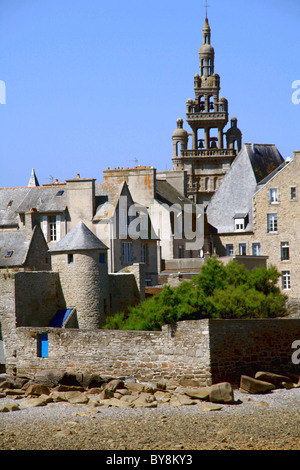 Roscoff (29) : Church Stock Photo - Alamy