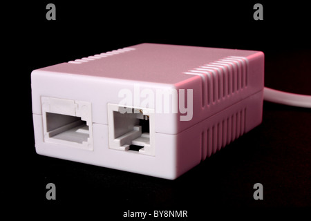 BT micro filter for broadband connection Stock Photo - Alamy