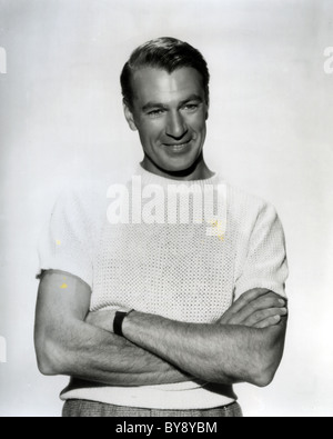 Gary Cooper, American film actor Stock Photo - Alamy