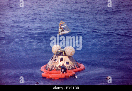 Apollo 13 Crew Recovery Stock Photo - Alamy