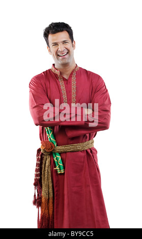 Portrait of a Gujarati man smiling Stock Photo - Alamy