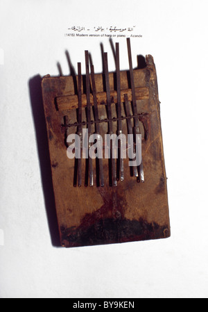 Khartoum Sudan Ethnographical Museum Harp-Banjo Stock Photo - Alamy