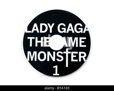 Lady Gaga The Fame Monster Compact Disc Stock Photo - Alamy