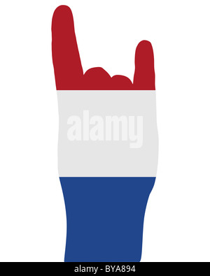 Dutch finger signal Stock Photo - Alamy