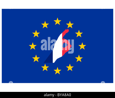 French finger signal in Europe Stock Photo - Alamy