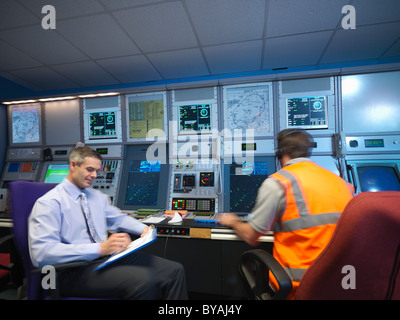 Airport Air Traffic Control Radar Screen with Planes on a Grid Stock ...