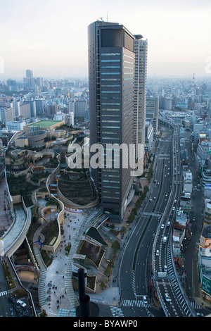 Namba Parks, Osaka, Japan cityscape and view Stock Photo - Alamy