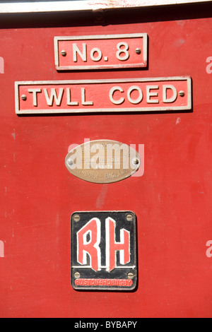 Old train at the Welsh Slate Museum in Llanberis Stock Photo - Alamy