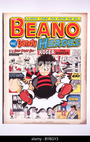 studio shot inside a Beano comic Stock Photo - Alamy