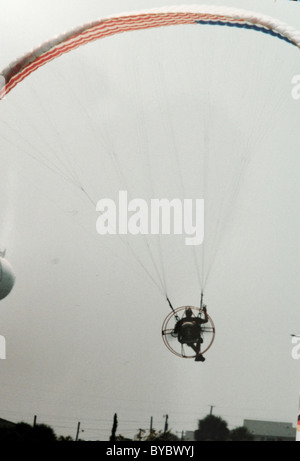 fan and flag flying Stock Photo - Alamy