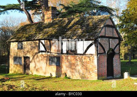 Itchingfield parish church priest house Stock Photo - Alamy