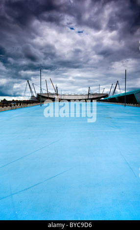 Joe Mercer Way at the City of Manchester Stadium, Manchester, England ...