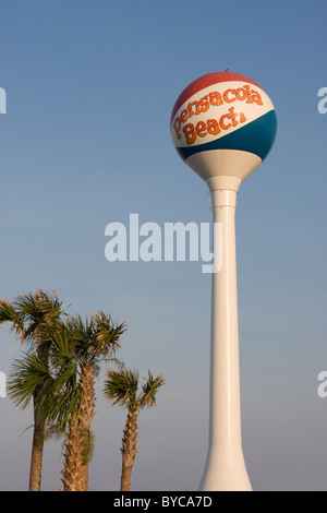 Pensacola Beach Water Tower in Pensacola Beach, Florida, USA Stock ...