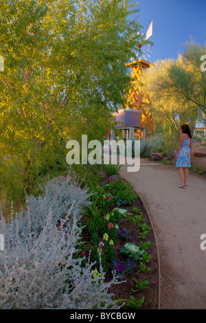 Botanical gardens at the Springs Preserve Las Vegas Nevada USA Stock ...