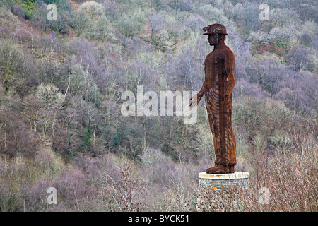 Guardian, Six Bells Mining Disaster Statue Stock Photo: 48503577 - Alamy