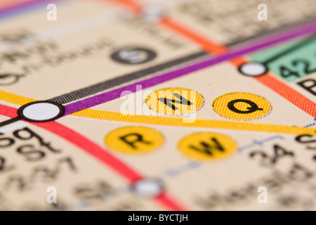 Map of the underground railway of New York 1905. Cartographic. Maps ...