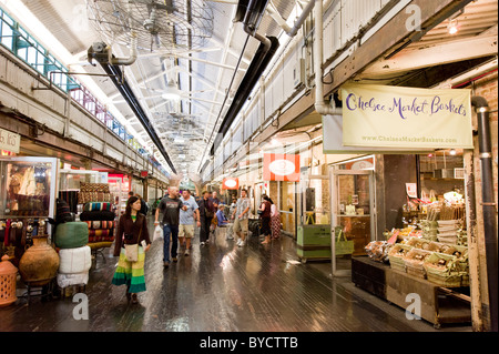 New York City Chelsea Market Coffee Bar Stock Photo - Alamy