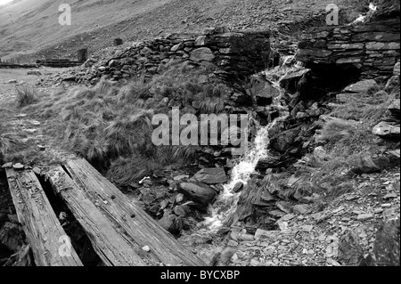 Cwmystwyth old Industrial Lead mines, Mid Wales, UK Stock Photo - Alamy