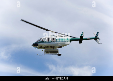 Bell Long Ranger Helicopter Stock Photo - Alamy