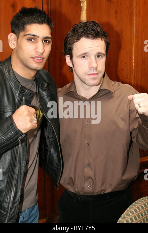 Amir Khan Amir Khan and Graham Earl speak at the Savoy London about ...