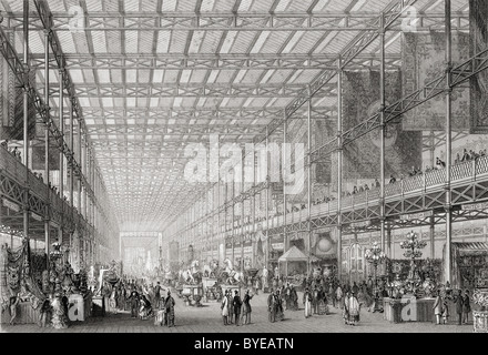 Industrial Revolution. London. Interior of an English factory. Late ...