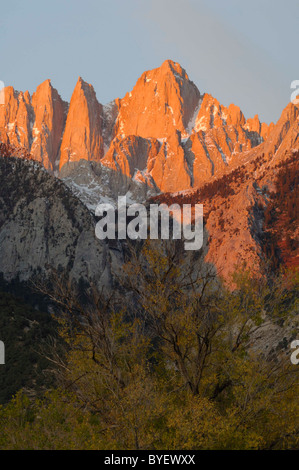 Mt. Whitney, Mount Whitney, Fall, Sunrise, Sunset, California Stock ...