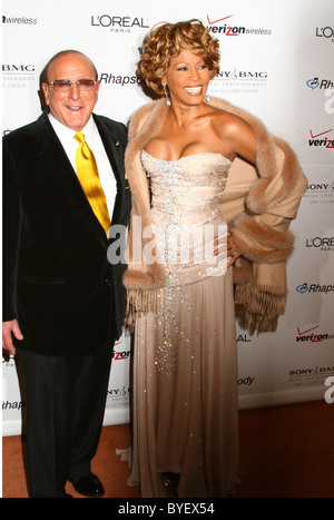 Whitney Houston 2007 Clive Davis Pre-GRAMMY Awards Party - Arrivals ...