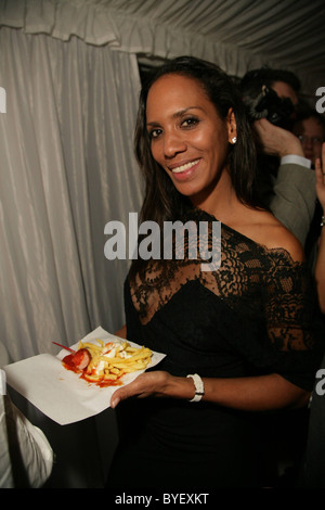 Barbara Becker AOL Media Night at restaurant Bank Hamburg, Germany - 06 ...