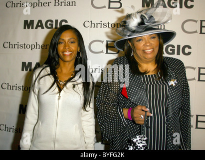 Chris Stokes with his mother and wife Christopher Stokes and Magic ...