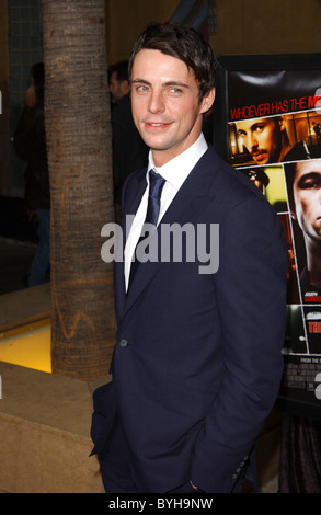 Matthew Goode at the Los Angeles Premiere of "Match Point" held at the ...