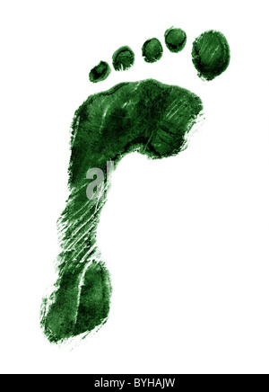Left sole of foot Stock Photo - Alamy