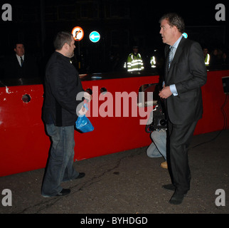 Chris Moyles and Jeremy Clarkson The 2007 Brit Awards held at Earls ...