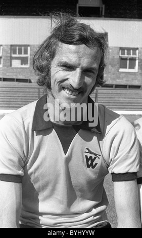Derek Dougan Wolverhampton Wanderers football player with Monty the ...