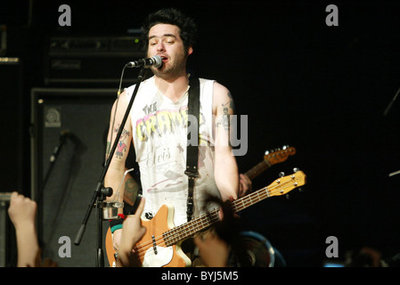 Fat Mike aka Mike Burkett American punk band NOFX perform in Star Live ...