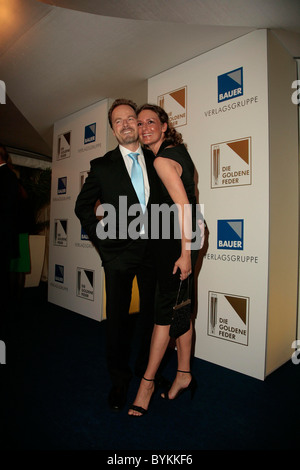 Till and Julia Demtroeder, Goldene Feder Media Awards held at ...