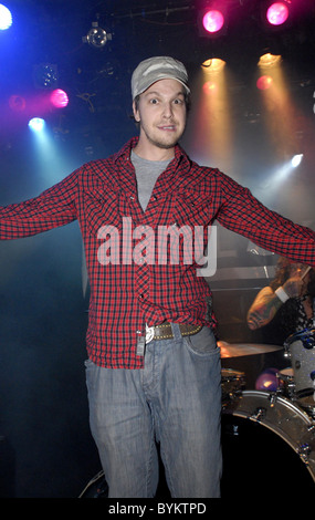 Gavin DeGraw Metal Skool performing with various guest artists on stage at Key Club Hollywood ...