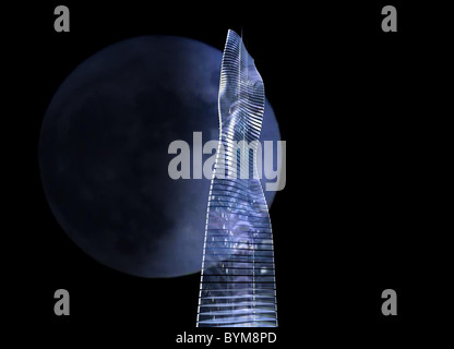 ROTATING TOWER BLOCK This incredible rotating tower is called The ...