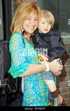 Edie Falco and Anderson Falco Kids for Kids Celebrity Carnival to ...
